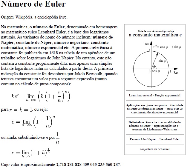 O Número de Euler - Content - ClassConnect